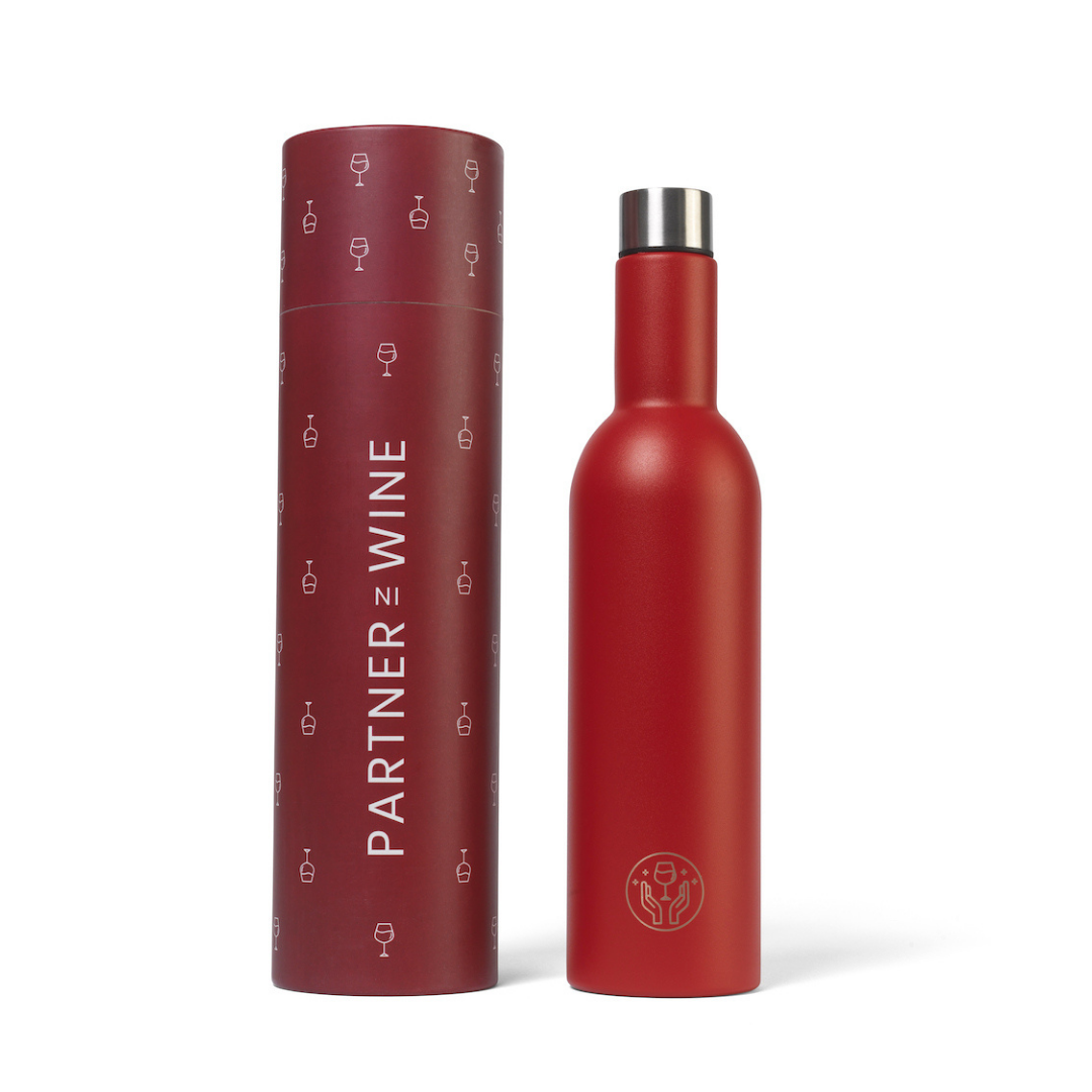 Merlot Insulated Wine Bottle | Partner in Wine